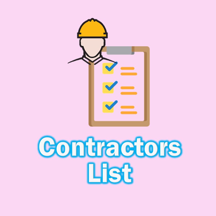 Contractors List